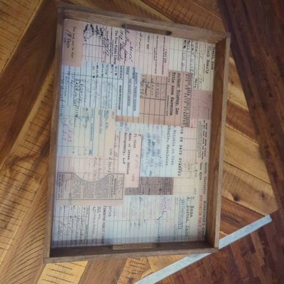 Vintage Library Card Collage Poster Print - Etsy