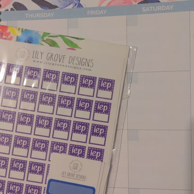 Teacher Planner Sticker Set 2 Perfect for Erin Condren Life - Etsy