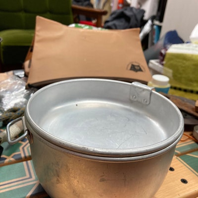 Vintage Military Bowl, Vintage Military Pot, Soldier Cup, Soup Bowl - Etsy