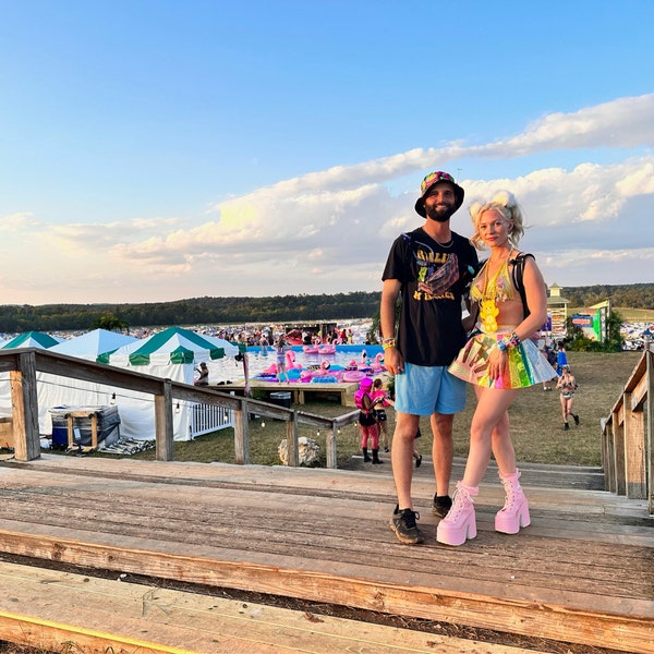 Chain Bra Silver, Festival Rave Chain Bra, Vegas Pool Wear, Edc ...