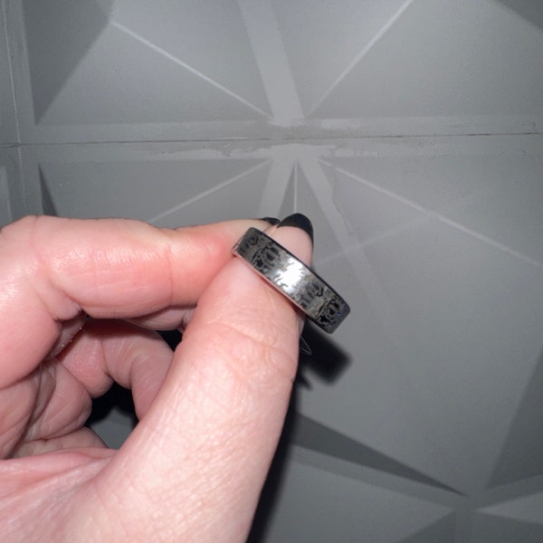 Rose Gold Tungsten Circuit Board Wedding Band, Computer Science ...