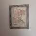 Map of Minnesota 1860 Map of MN Vintage Maps Restoration Style Map ...