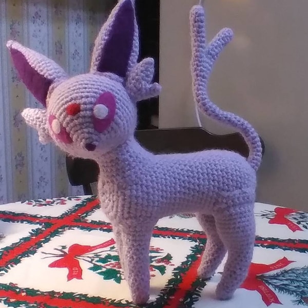 Espeon Crochet Pattern - PDF File - Etsy