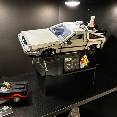 Acrylic Display Stand for Back to the Future Time Machine Set 10300 ...