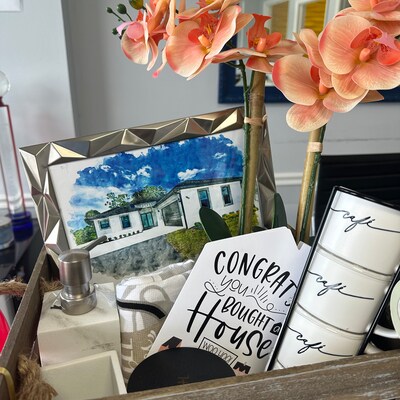 Realtor Closing Gift Personalized Gift for Clients Custom House ...