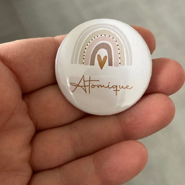 Personalized Badge Badaboum Theme Birthday - Etsy