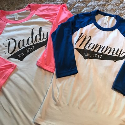 Gender Reveal Shirts. Gender Reveal Baseball. Gender Reveal T-shirt ...
