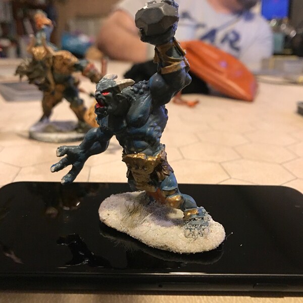 Painted Adult Red Dragon Miniature - Tabletop RPG, Dungeons and Dragons ...