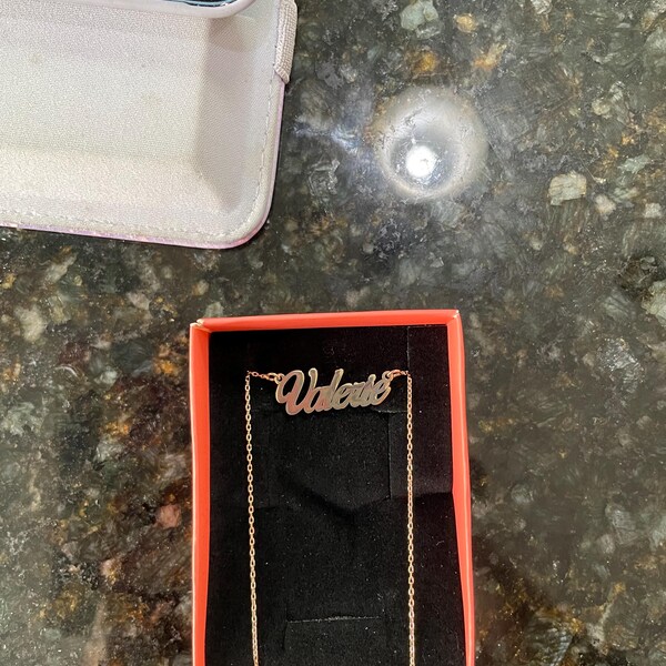 Gold Pray Necklace | 14K Solid Gold Circle Necklace, Gift for Her ...