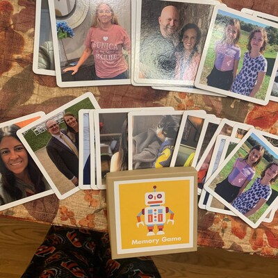 Custom Memory Game With 24 Tiles, Picture Matching Game, Learning Toys ...