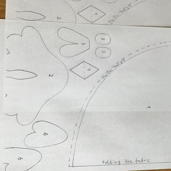 DIY Easter Bunny, PDF Sewing Pattern, Easter Ornament, Easy Sewing ...