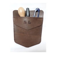 Pocket Protector Pattern: Leather DIY Sewing Template (PDF Download ...