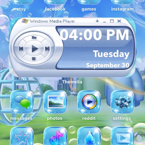 Frutigo Aero Icon Pack - Themed Liquid Glass Custom Icon Designs ...