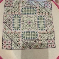 Woven Blackwork Sampler Pattern - Etsy Canada