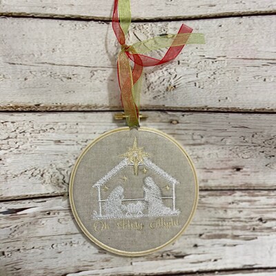 Nativity Fill Stitch Machine Embroidery Design, Embroidery Patterns ...