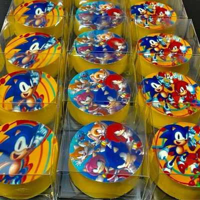 Sonic the Hedge Hog Edible Images for Treats - Etsy