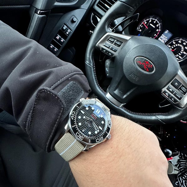 T-11 O-rig Watch Strap Army Green/red, Parachute Style Military Webbing ...