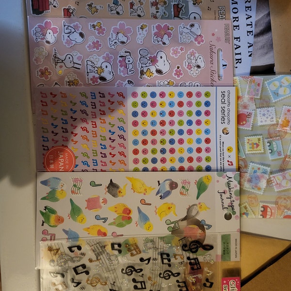 Music Stickers - Music Note Stickers - Glitter Stickers - Mind Wave ...