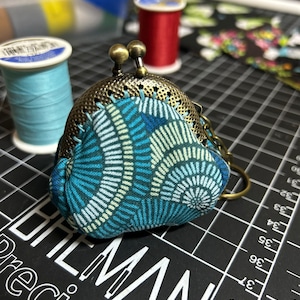 Coin Purse Pattern, Sewing Pattern, Frame Purse Tutorial for Curved ...