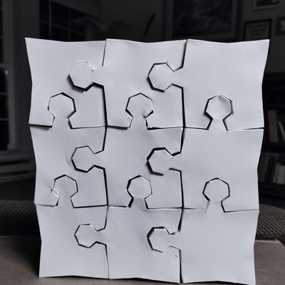 DIY Treehouse Model, 3D Papercraft PDF Pattern / Simple Origami Lowpoly ...