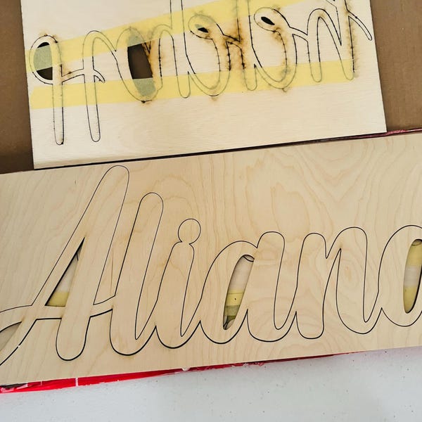 Personalized Backdrop Name Sign, Name Sign for First Birthday Party ...