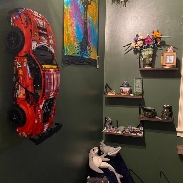 Ultimate Display Wall Mount for Lego Technic Car Porsche RSR, Bugatti ...