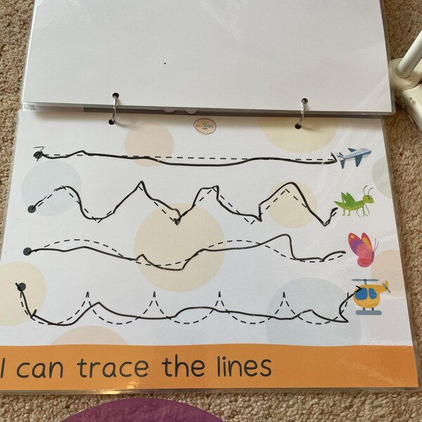 PRINTABLE Reception Learning Folder | Personalized Learning File | Busy ...