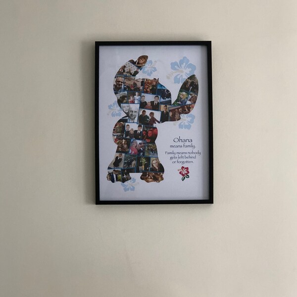 Stitch Photo Collage Holds 28 Photos - Etsy