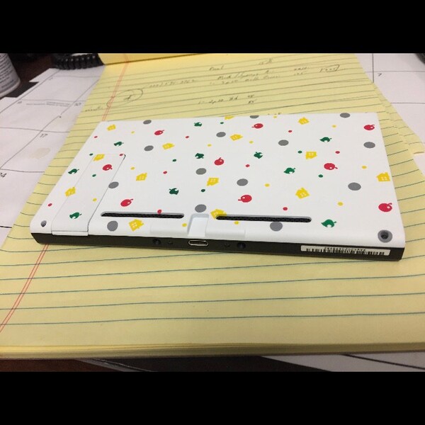 Custom Animal Crossing Themed Nintendo Switch Hand Painted Back Plate ...