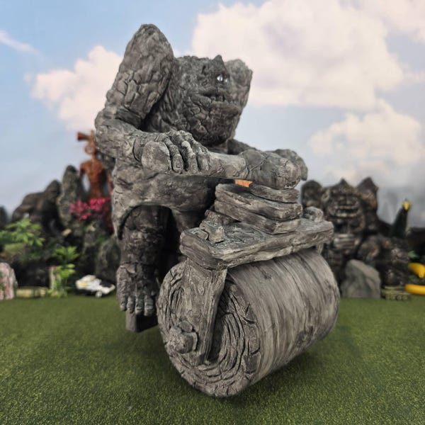 Neverending Story Hand Painted Rock Biter Pyornkrachzark Flexi ...
