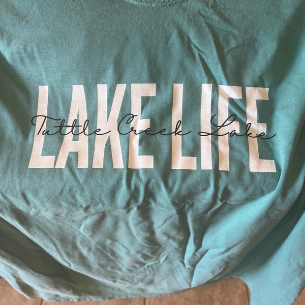 Custom Lake Life Shirt, Personalized Lake Tshirt, Lake House Gift, Lake ...