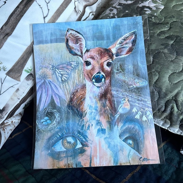 New Creation in Christ Prophetic Painting Print Freedom - Etsy