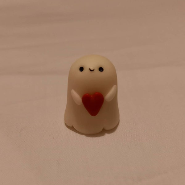 Glow in the Dark Pet Ghost, Ghost Buddy, Polymer Clay, Halloween ...