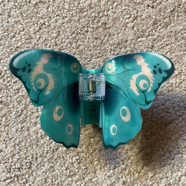 Simulated Butterfly Hair Clips, Colorful Butterfly Hair Clips, Handmade ...