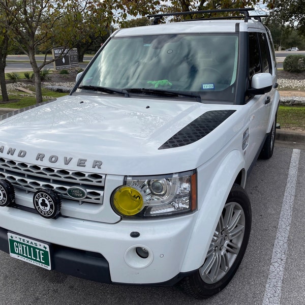 Long Matt Hood Graphic Decal for Discovery 4, 3, LR4, LR3 + Tag | Easy ...