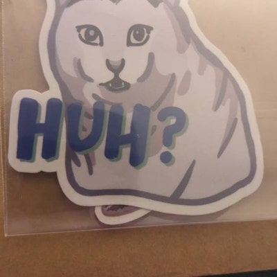 Motivational Cat Sticker - Etsy