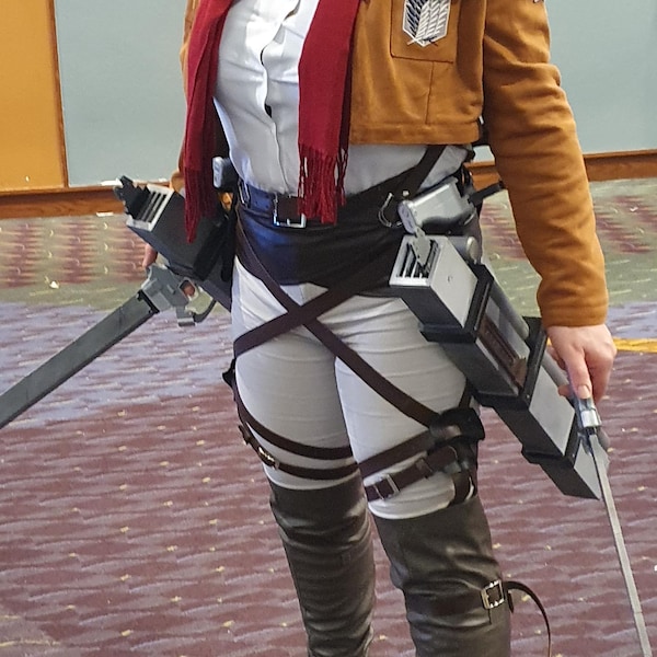 3D Maneuvering Gear - Attack on Titan - ODM Gear Kit. Color Printed ...