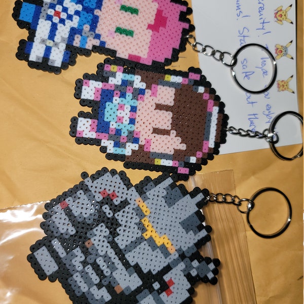 Overwatch MINI Beads; Reaper, Tracer, Mei, Pharah, Reinhardt, Roadhog ...