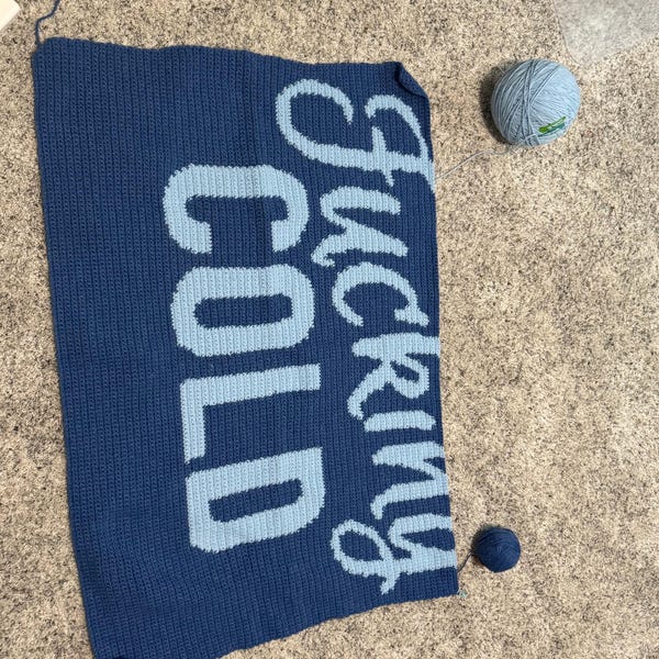 Crochet Pattern//swear Blanket British//bobble Stitch//graph and ...