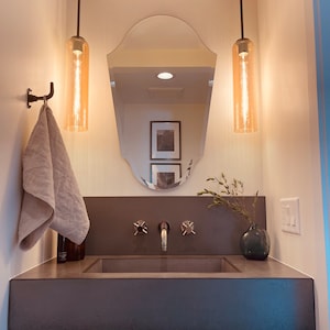 Industrial Foot Rail Black Home Bar Foot Rail Kitchen Island Foot Rest ...