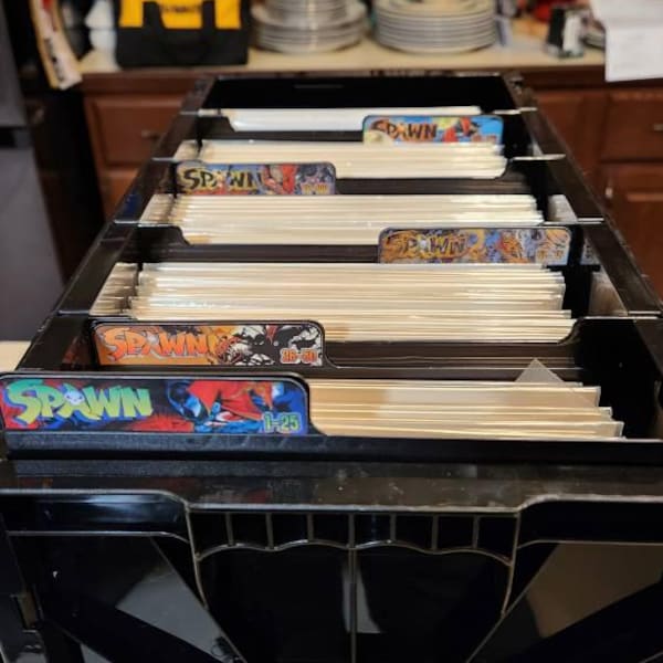 Custom Comic Books Divider Labels, Comic Labels, Comic Stickers ...