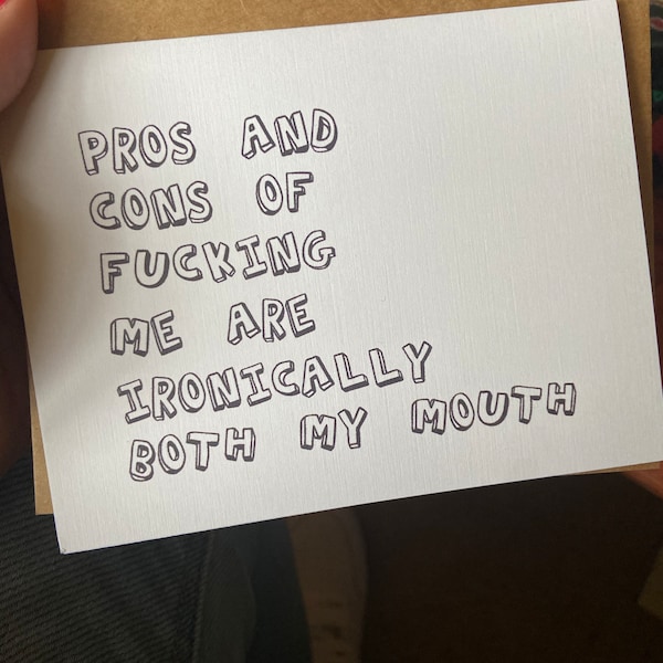 Pros and Cons of Dating Me Are Ironically Both My Mouth / Funny ...