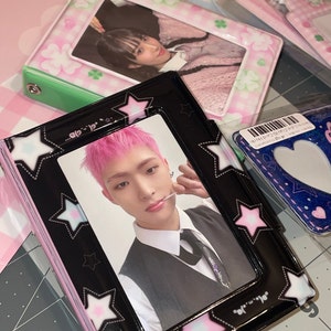 Kpop Photocard Frame Card Heart Beam Deco Frame Kpop - Etsy