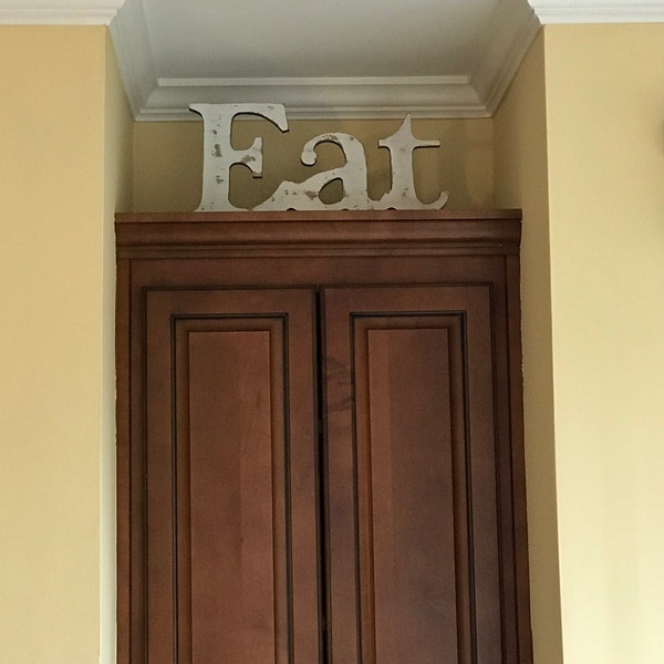 Farmhouse EAT Sign...home Decor...rustic Farmhouse Decor...farmhouse ...