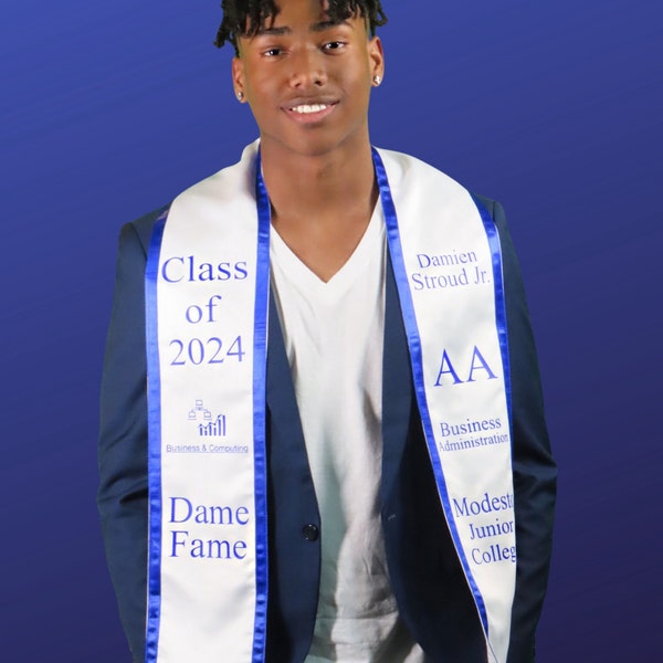 Customized Graduation Sash Custom Graduation Sash Personalized Sash ...