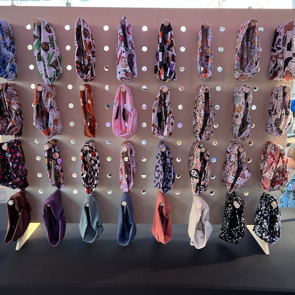Versatile Table Top Pegboard Stand: Boho Organizer Display for Craft ...