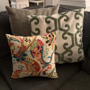 CUSTOM Cushion Covers Piping Box Cushions Foam Insert Bench | Etsy