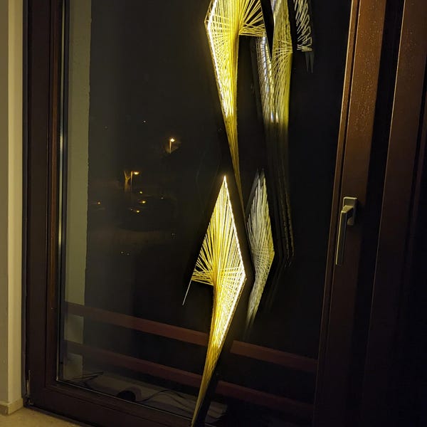 ASTRAL BUTTERFLY - Wood Lamp - Floor Lamp - Home Decor - Science ...