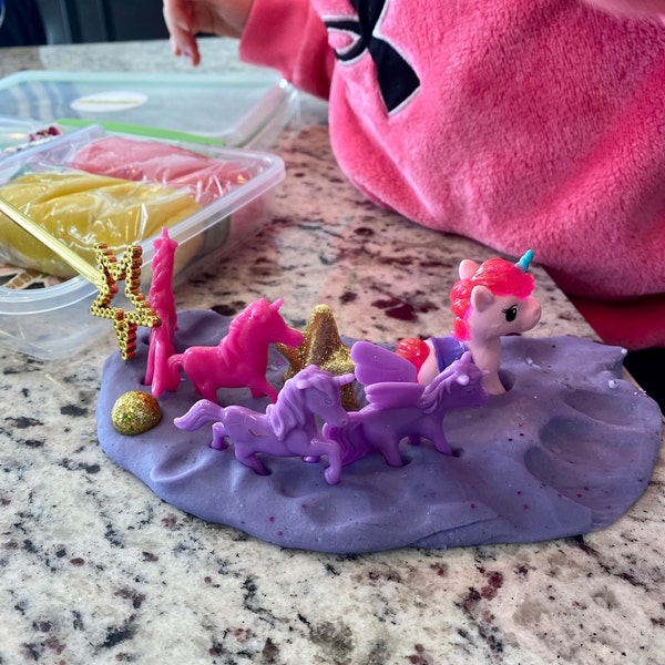 Animal Play Dough Kit, Zoo Play Dough Kit, Safari Animals Play Dough ...
