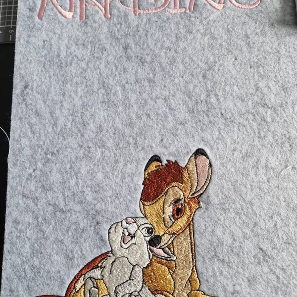 Cute Bambi and Thumper Embroidery Design, 4x4 and 5x7 Hoop, Bambi ...